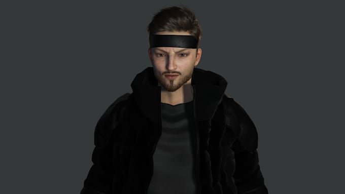 Turn 2d to 3d character design, rerig 3d model, arkit retargeting,fix ...