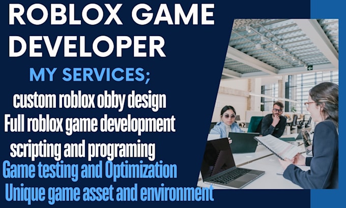 Develop a roblox game and roblox scripting as professional developer by ...