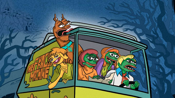 Create 2d meme art meme coin art meme animation crypto meme 2d pepe art