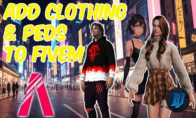 Do gta 5 model, ped props and clothing for fivem, custom fivem ped by ...