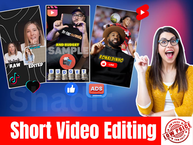 Create youtube short, reels and tiktok short video within 24 hours by Nazarexpert | Fiverr