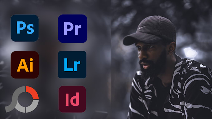 Teach you adobe photoshop, illustrator, premiere pro, indesign ...