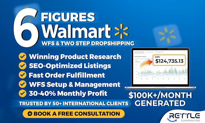 Create, setup and manage your walmart dropshipping and wfs store by ...