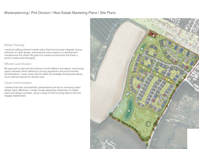 Create subdivision site plans for real estate, sale of plots and ...