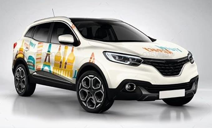 Do eye catching vehicle wrap, creative van wrap, car wrap by Avialvasssd | Fiverr