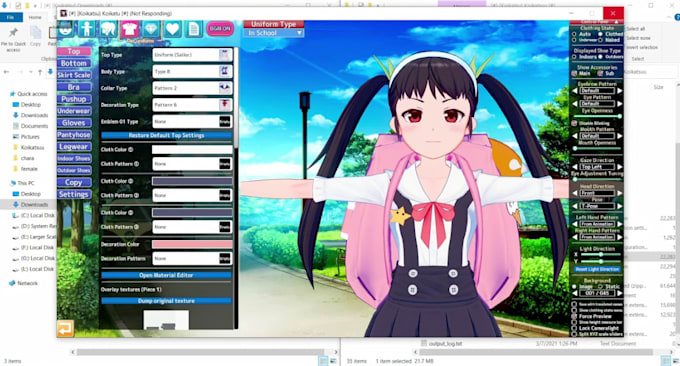 Create your dream card, custom character card for koikatsu by ...