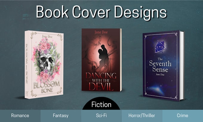 Design unique and creative ebook, physical, and audiobook covers by ...