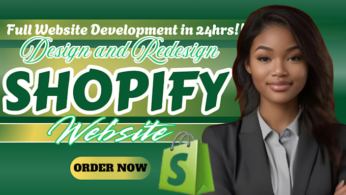 Design shopify dropshipping store shopify website redesign shopify ...