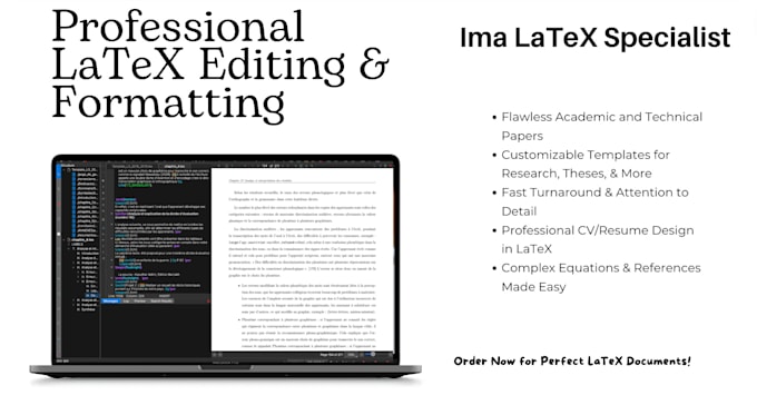 Convert any pdf or any documents into latex by Ima_gherib | Fiverr