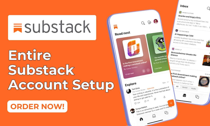 Setup substack account substack newsletter template, substack post ...