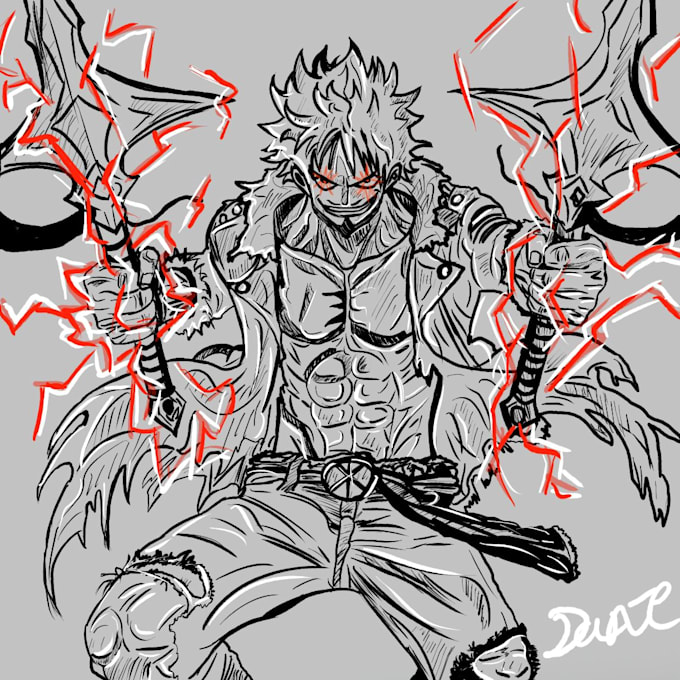 Draw you in the one piece art style by Df_studios | Fiverr