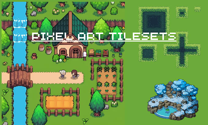 Create pixel art tilesets, background and assets for your game by ...