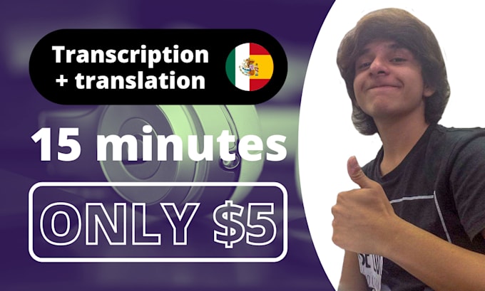 Translate your spanish audio by Camachocanales | Fiverr