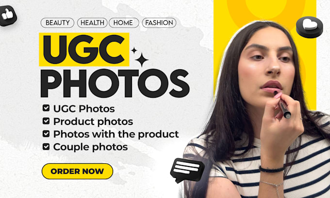 Create custom ugc photos tailored to your brand by Laaucp | Fiverr