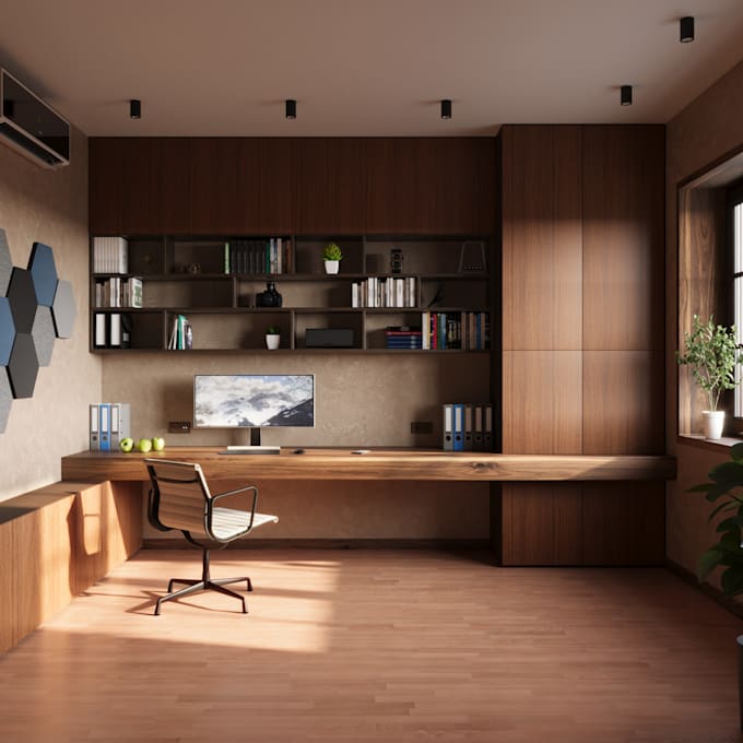 3d visualization of the room in 3ds max by Alvisual3d | Fiverr