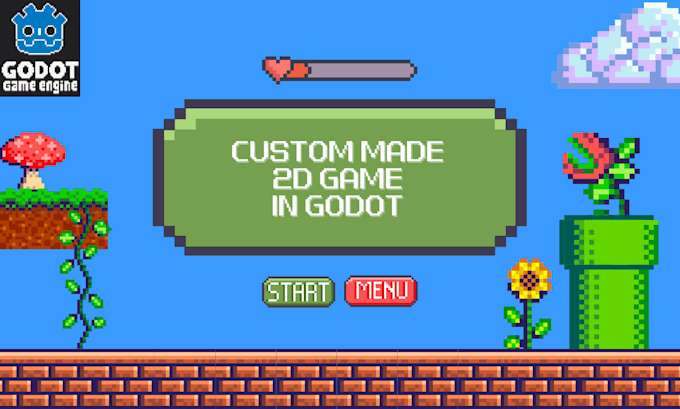 Develop a fully functional custom made 2d game in godot by Yaman_kaan ...