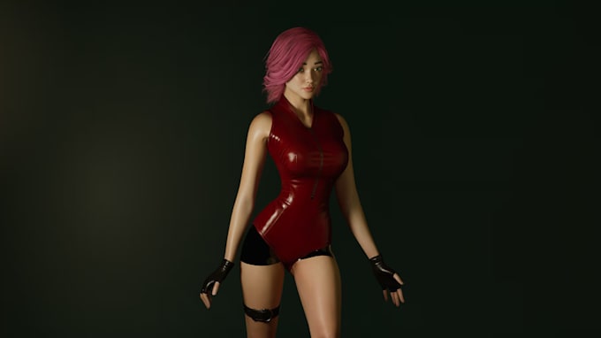 Rerig 3d game model,humanoid character for ue5, nsfw, blendshape,lip sync,unity by B_aminah | Fiverr