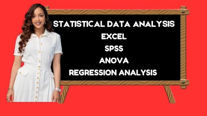 Do statistical data analysis in excel, spss, r coding, anova and python by Professoralisha | Fiverr