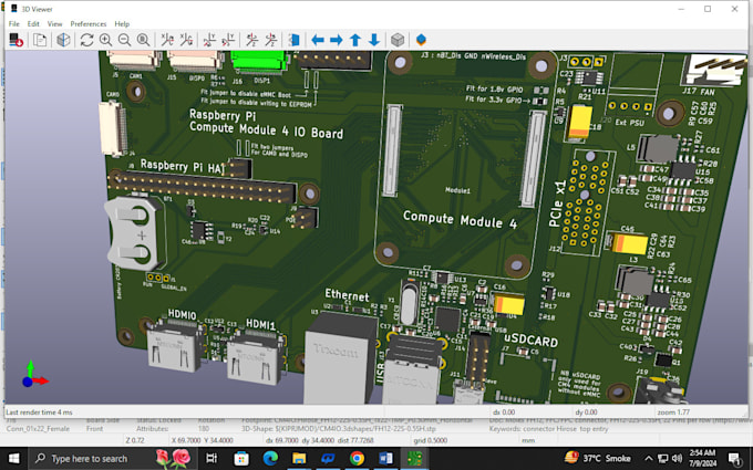 Provide pcb design , schematic , gerber , bom and cpl files by Maryam ...