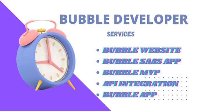 Bubble developer, bubble web app, bubble saas app, bubble website, bubble mvp, by Isaac1bo | Fiverr