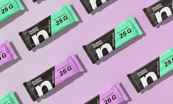 Design food wrappers, protein bar packaging, and chocolate wrapper by ...