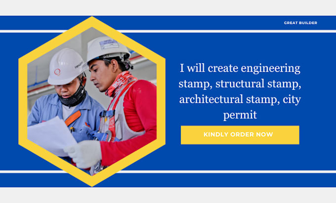 Create engineering stamp, structural stamp, architectural stamp, city ...
