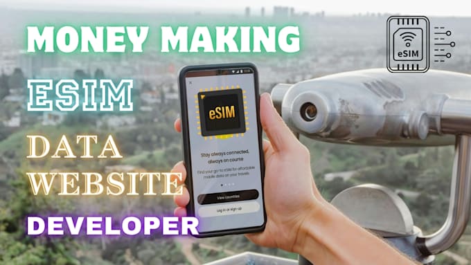 Set up an automated passive income business with esim data affiliate ...