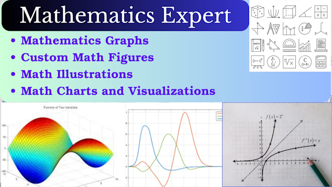 Draw math graphs and figures by Azamazam477 | Fiverr