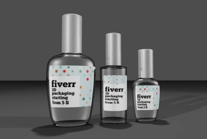 Create 3d packaging render of your product by Solid_style | Fiverr