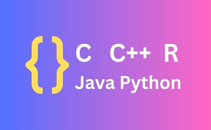Do c cpp java python r studio programming language project by Waqas ... Do c cpp java python r studio programming language project by Waqas ...