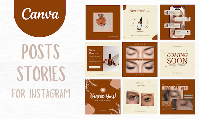 Design instagram kit for you on canva by Pushu4 | Fiverr