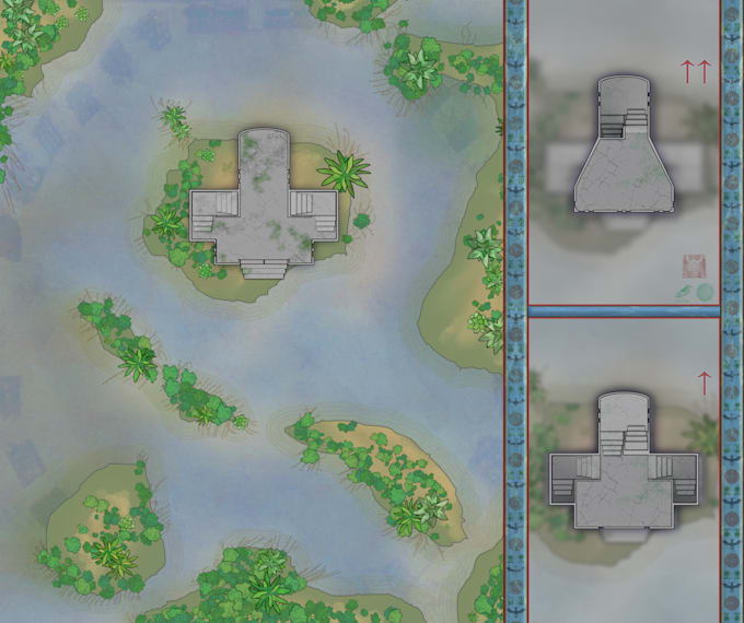 Make a digital battlemap for your vtt by Bengecartogrphy | Fiverr