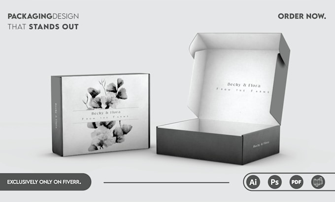Do box design, product packaging design and 3d mockup by Packdesignspro ...