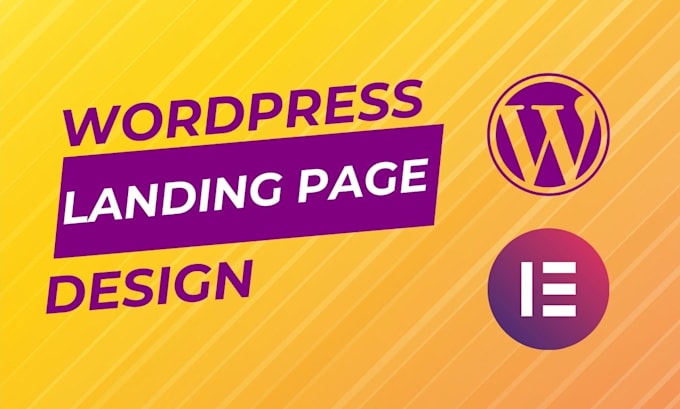 Create one page website or landing page with elementor by Tasin ...