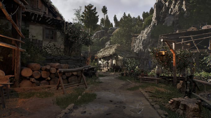 3d game environment 3d environment asset props level design terrain in unity,ue5 by Dbash_studio ...