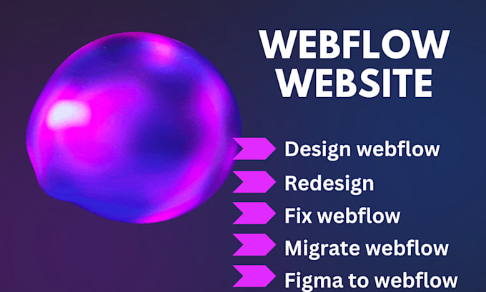 Design redesign fix clone webflow website, figma to webflow, webflow ...