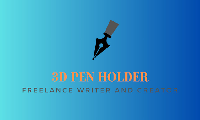 Create a 3d pen animation for you by Mikepro330 | Fiverr