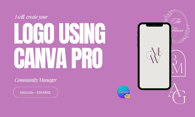 Create your logo with canva pro by Isabella_muri | Fiverr