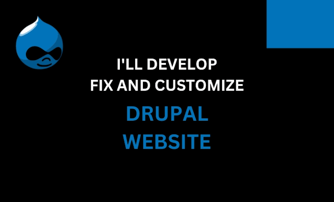 Create, fix, update and upgrade your drupal website by Jegs_digital | Fiverr