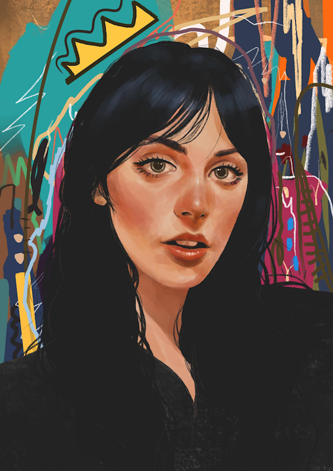 Do neo expressionism art portrait by Papears | Fiverr