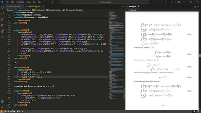 Convert any document to latex pdf using vscode, and overleaf by Moses_218 | Fiverr