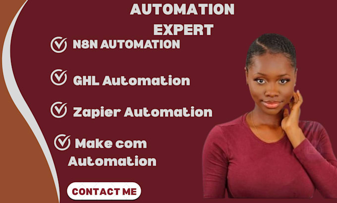 Do notion template make automation n8n ghl ai agent monday com clickup workflow by Julisau | Fiverr