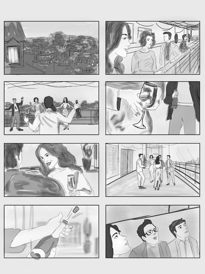 Create storyboard from any script for ads and videos by Tabassummayesha ...