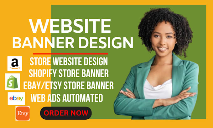 Design store banners elevate etsy, ebay, shopify store banner ...