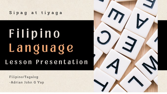 Teach you first and most basics of the tagalog language by Yap_adrian ...