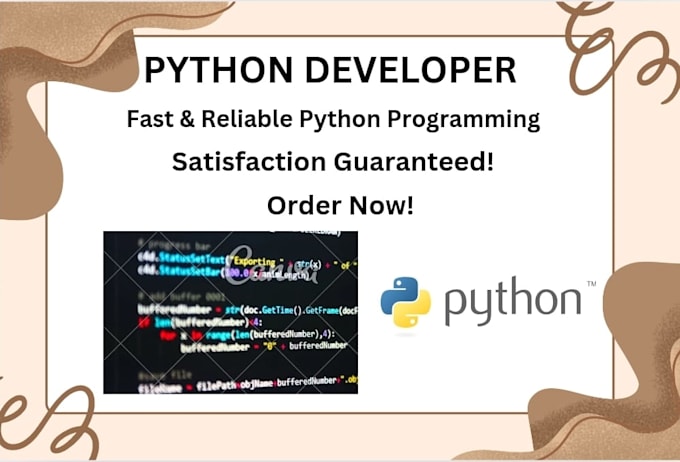Develop custom python scripts for automation and fix bugs by Abdul ...