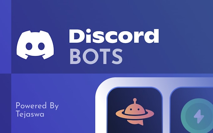 Create a custom high quality discord bot by Fireea | Fiverr