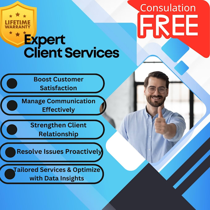 Handle your client services with 5 years of expertise by Farhajul | Fiverr