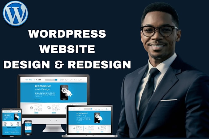 Build, design, redesign, clone, revamp or customize wordpress website ...