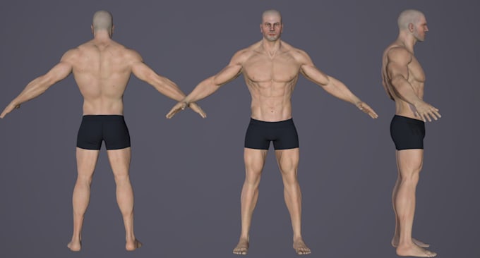 Convert old model to new model, rendering, topology, polycount, animaze ue rig by Trembiayy | Fiverr